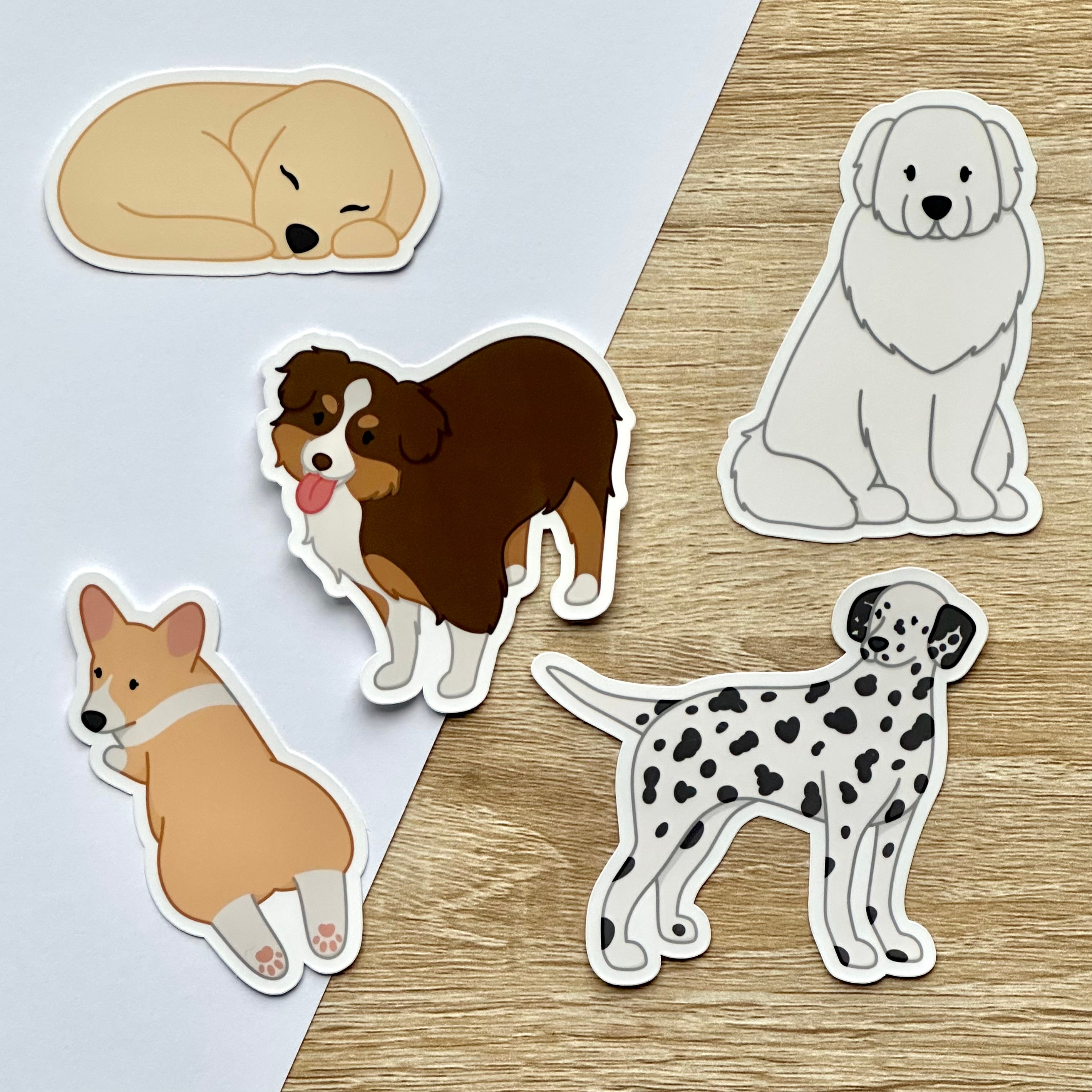 Dogs Sticker Pack – LaRynn Sticker Co.