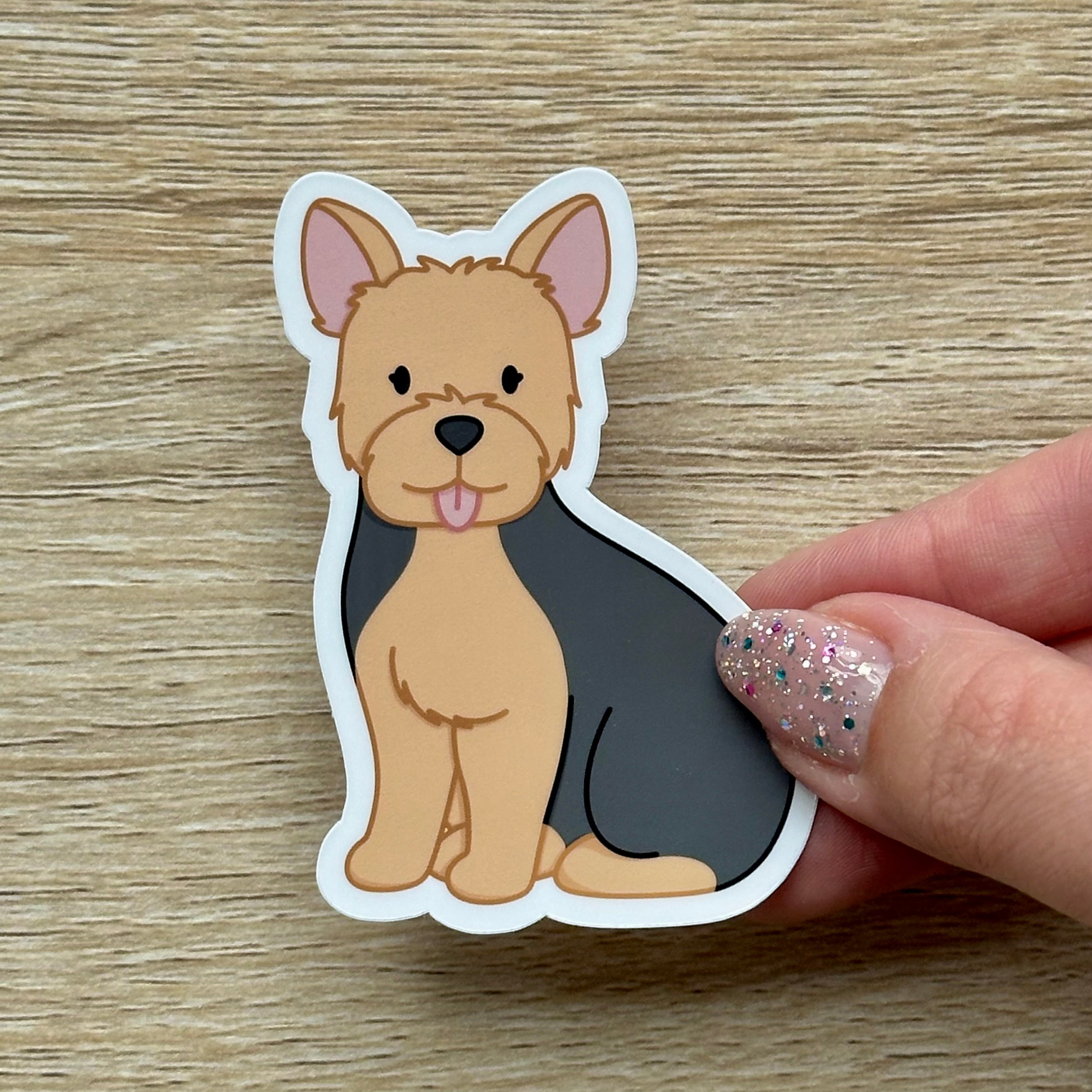 Yorkshire Terrier / Yorkie Sticker – LaRynn Sticker Co.