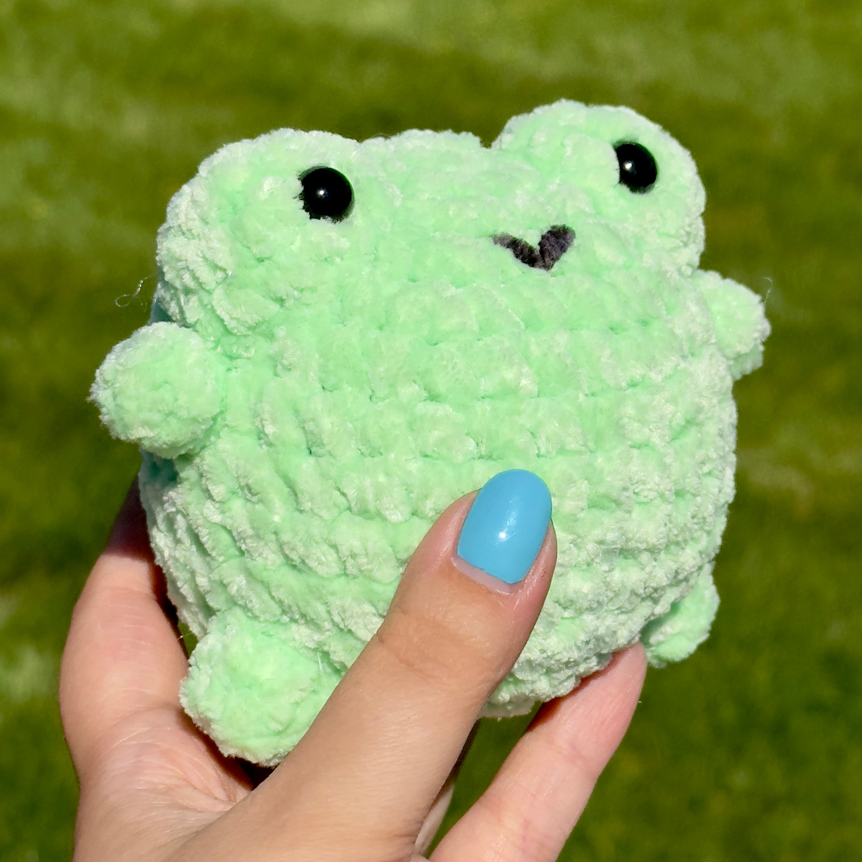 Frog Plushie – LaRynn Sticker Co.