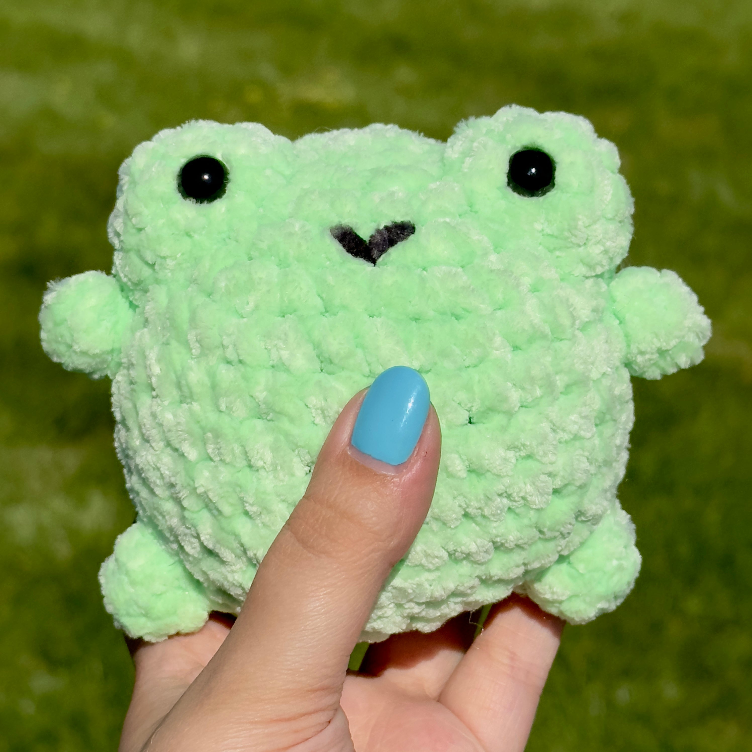 Frog Plushie – LaRynn Sticker Co.