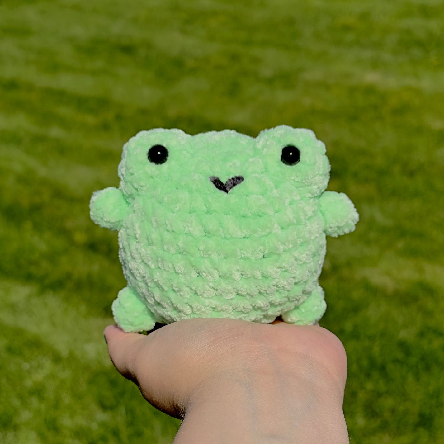 Frog Plushie – LaRynn Sticker Co.