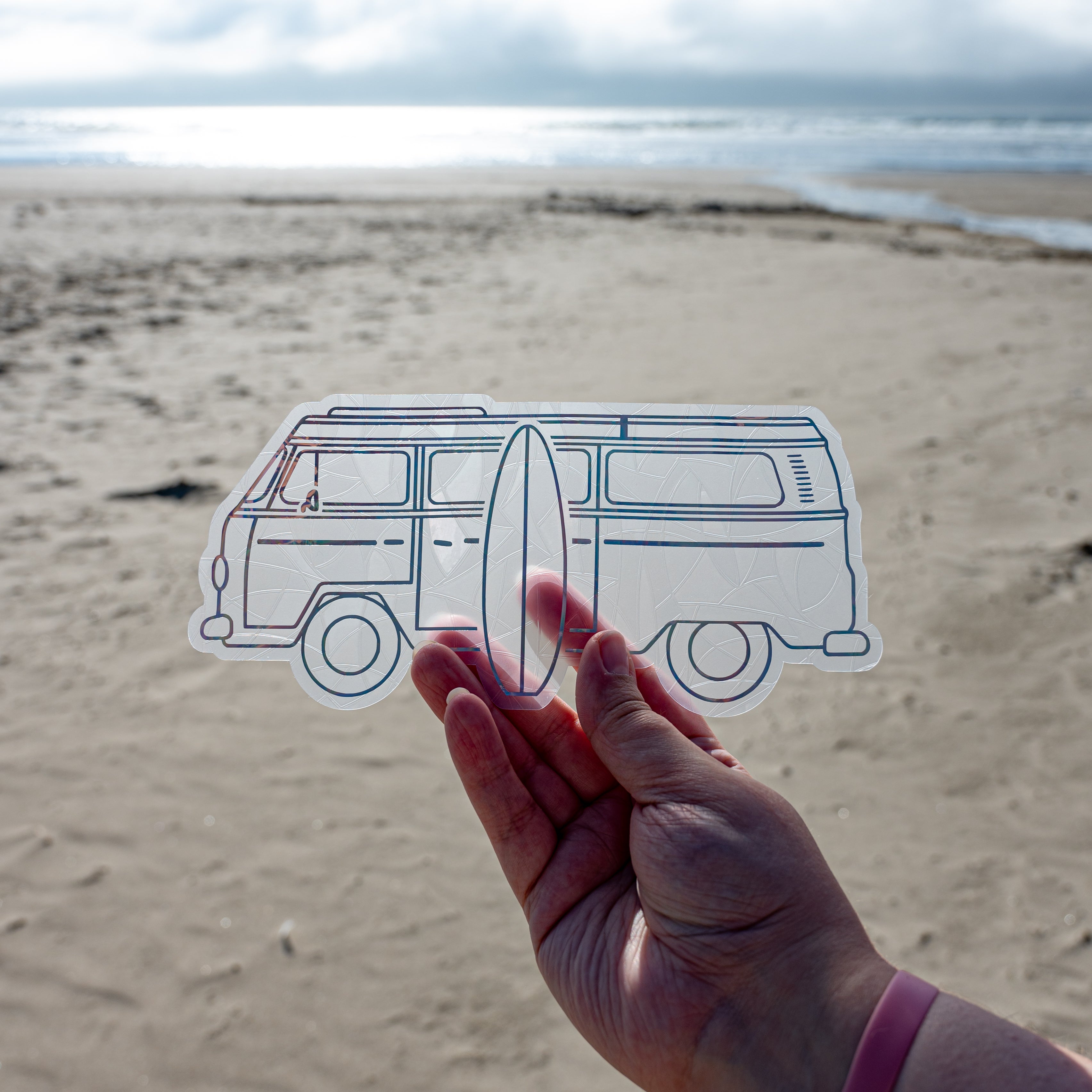 Large Van Sun Catcher Sticker Decal – LaRynn Sticker Co.