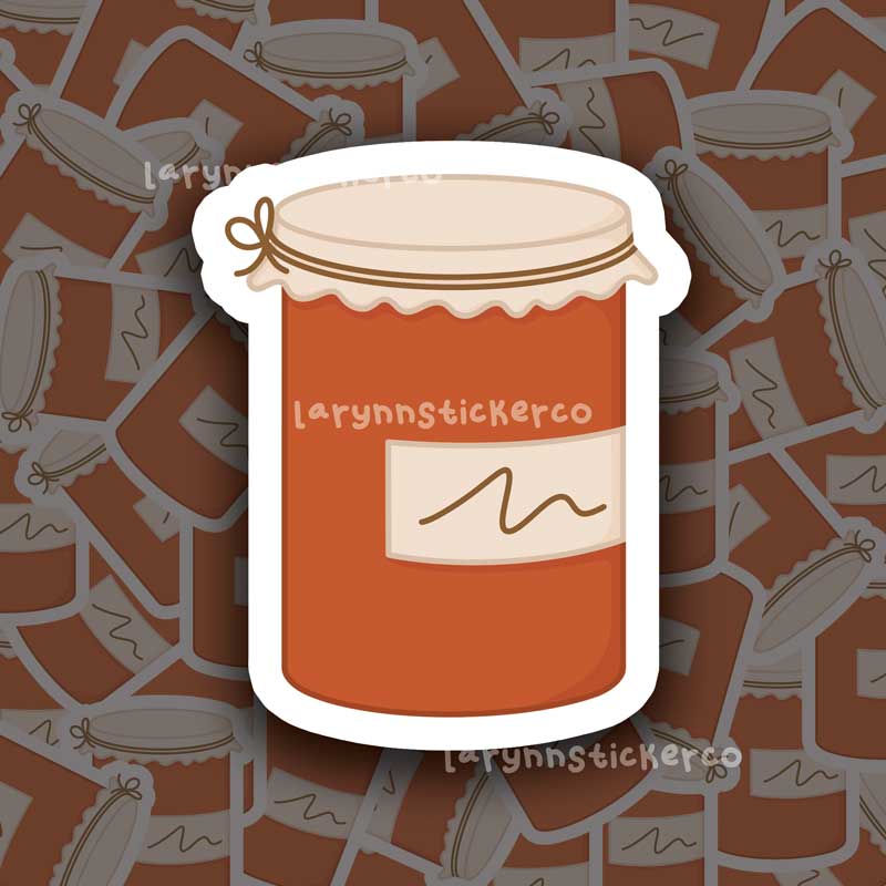Jar of Jam Sticker – LaRynn Sticker Co.